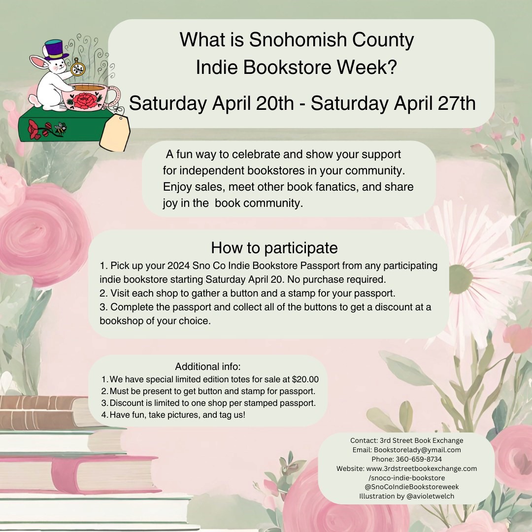 April Showers Bring Independent Bookstore Days! - Lya Badgley