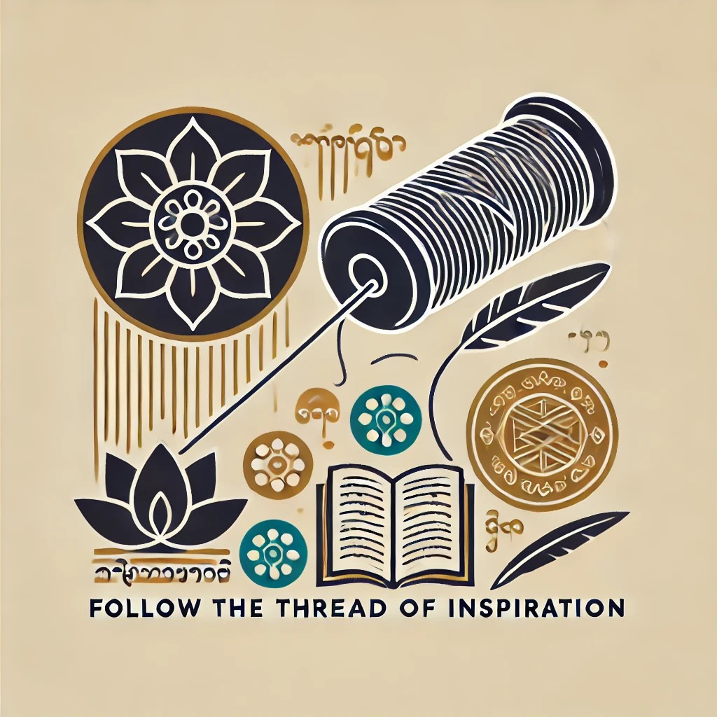 August Inspiration - Following the Thread - Lya Badgley